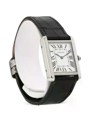 Cartier 2010s Tank Solo 31mm Watch - Silver
