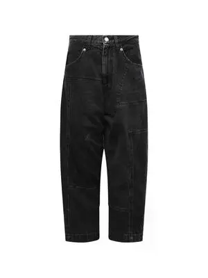 Undercover Panelled Cropped Jeans