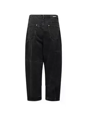 Undercover Panelled Cropped Jeans