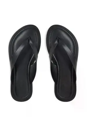 A.emery Viola Flat Sandals - Black