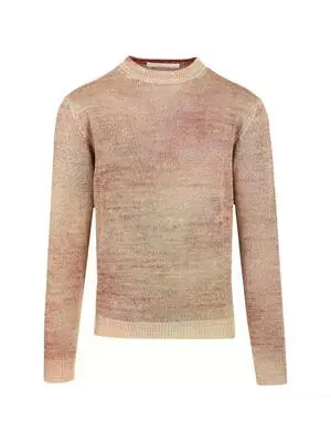 ORIGINAL VINTAGE Crew-neck Linen Sweater