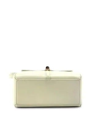 Celine 16 Top Handle Mini Satchel - Green
