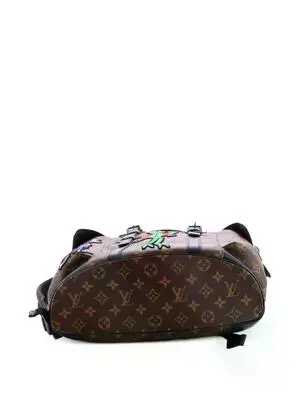 LOUIS VUITTON Christopher Monogram Canvas Pm Backpack