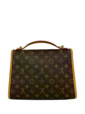 LOUIS VUITTON 1999 Monogram Bel Air Business Bag - Brown