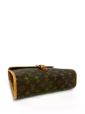 LOUIS VUITTON 1999 Monogram Bel Air Business Bag - Brown