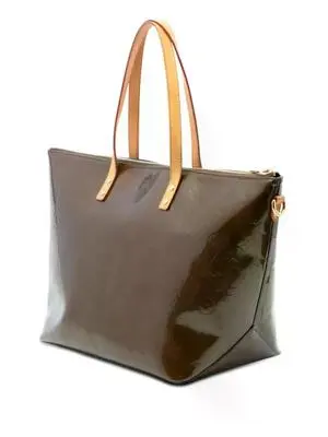 LOUIS VUITTON Monogram Vernis Bellevue Gm Tote Bag - Brown