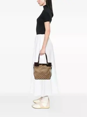 Gucci Gg Canvas Tote Bag - Neutrals