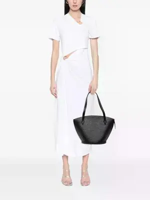 LOUIS VUITTON 1996 Epi Saint Jacques Gm Tote Bag - Black