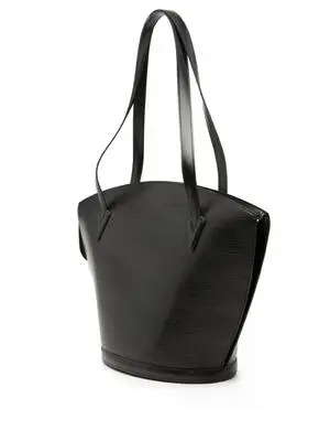 LOUIS VUITTON 1996 Epi Saint Jacques Gm Tote Bag - Black
