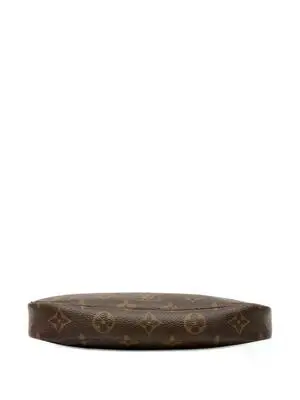 LOUIS VUITTON 2003 Monogram Pochette Accessoires Shoulder Bag - Brown