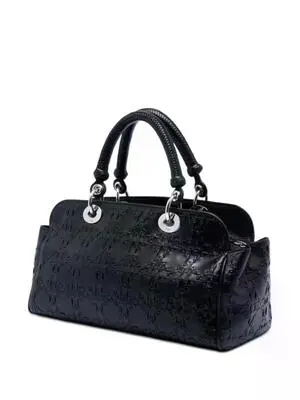 Dior 2007 Stitched Lambskin Cannage Handbag