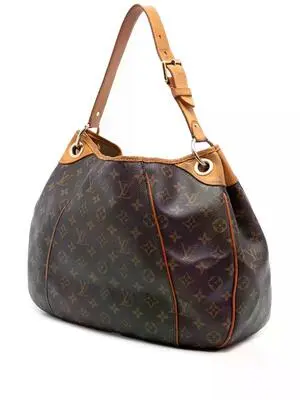LOUIS VUITTON 2003 Monogram Galliera Pm Shoulder Bag - Brown