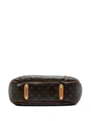 LOUIS VUITTON 2003 Monogram Galliera Pm Shoulder Bag - Brown