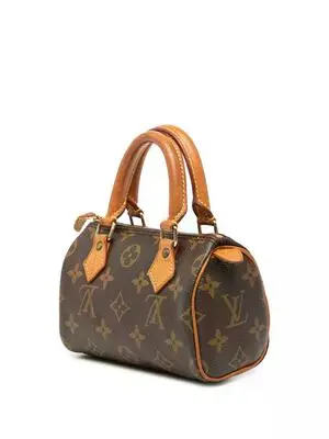 LOUIS VUITTON 1995 Monogram Mini Speedy Hl Satchel