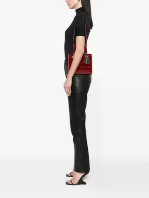 Dior Medium Lady Satchel - Red