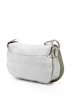 Dior 2002 Leather Double Saddle Crossbody Bag
