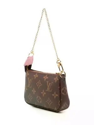 LOUIS VUITTON 2022 Monogram Vivienne In Paris Mini Pochette Accessoires Handbag - Brown