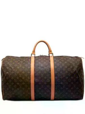 LOUIS VUITTON 1992 Monogram Keepall 60 Travel Bag