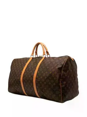 LOUIS VUITTON 1992 Monogram Keepall 60 Travel Bag