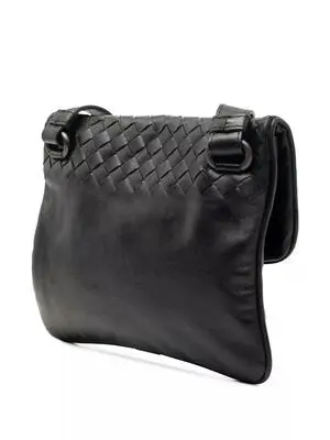 Bottega Veneta 2000-2026 Intrecciato Trimmed Nappa Crossbody Bag
