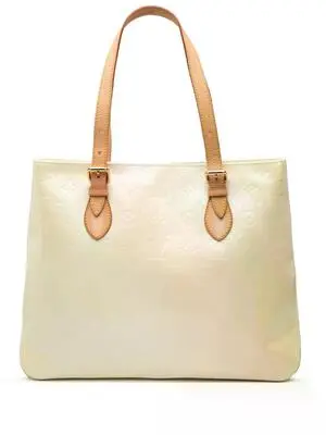 LOUIS VUITTON 2006 Monogram Vernis Brentwood Tote Bag - Yellow