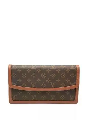LOUIS VUITTON 1992 Monogram Pochette Dame Gm Clutch