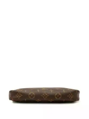 LOUIS VUITTON 1999 Monogram Pochette Accessoires Shoulder Bag - Brown