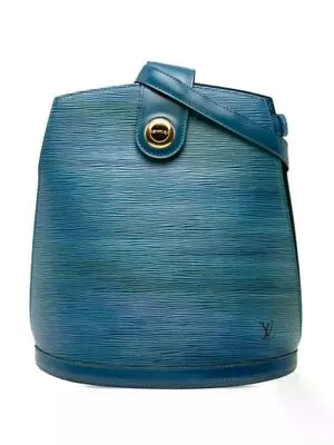 LOUIS VUITTON 1996 Epi Cluny Shoulder Bag - Blue
