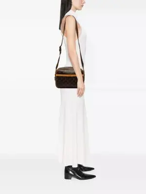 LOUIS VUITTON 2003 Monogram Reporter Pm Crossbody Bag - Brown