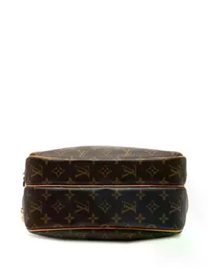 LOUIS VUITTON 2003 Monogram Reporter Pm Crossbody Bag - Brown