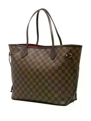 LOUIS VUITTON 2011 Damier Ebene Neverfull Mm Tote Bag - Brown