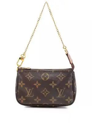 LOUIS VUITTON 2021 Mini Pochette Accessoires - Brown