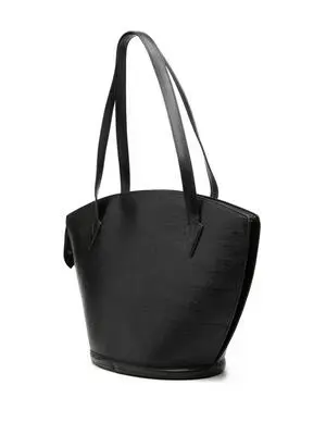 LOUIS VUITTON 1994 Epi Saint Jacques Gm Long Strap Tote Bag - Black