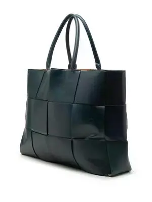 Bottega Veneta Large Leather Arco Tote Bag - Blue