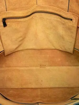 Bottega Veneta Large Leather Arco Tote Bag - Blue