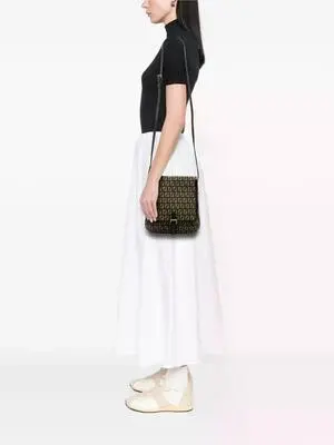 Fendi Zucchino Canvas Crossbody Bag