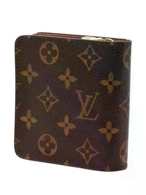 LOUIS VUITTON 2004 Monogram Compact Zippy Wallet Small Wallets