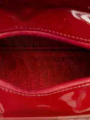 Dior 2011 Medium Lady Satchel - Red