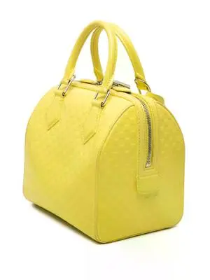 LOUIS VUITTON Damier Facette Speedy Cube Pm Satchel