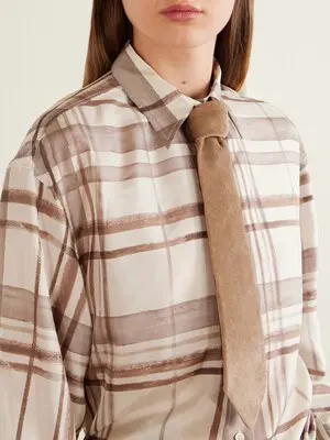 Brunello Cucinelli Corduroy Tie