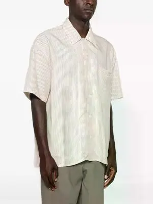 Études Studio Buttoned Striped Shirt