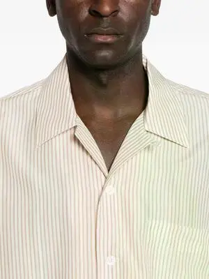 Études Studio Buttoned Striped Shirt