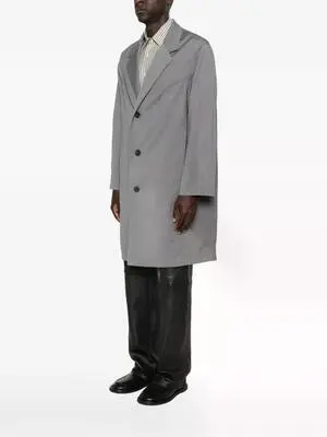 Études Studio Single-breasted Notched-lapel Coat