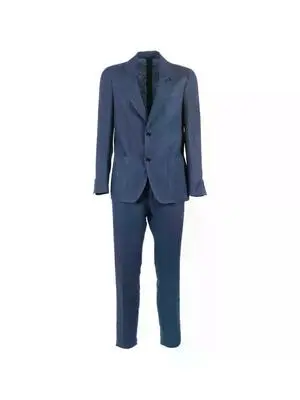 LARDINI Roma Single-breasted Suit - Blue