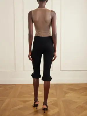 COURREGES Illusion Tulle Bodysuit