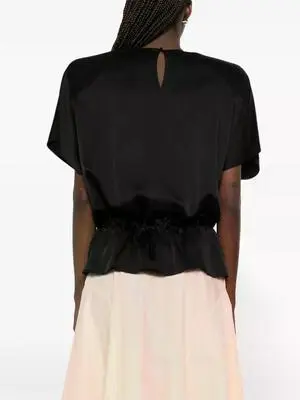 Stella McCartney Padded-shoulders Blouse