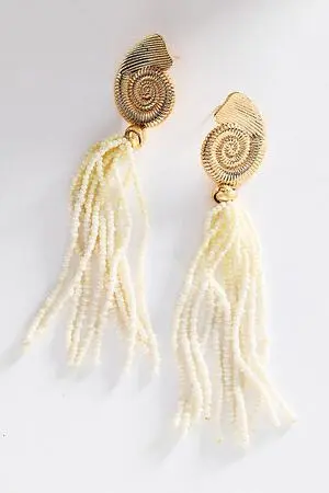 Shell Drop Earrings