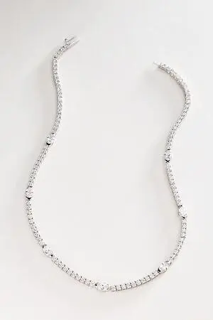 MELINDA MARIA Maven 16" Tennis Necklace