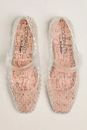 Matisse Vicky Mary Jane Jelly Flats - Clear