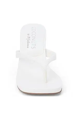 Matisse Murphy Flip-flop Wedges - White